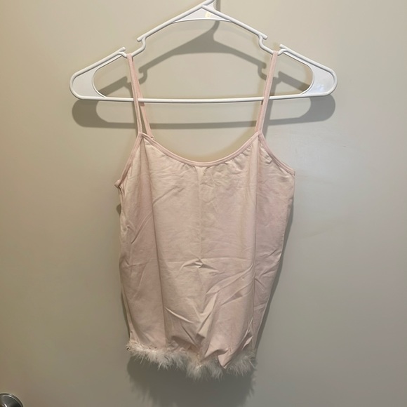 Forever 21 | Tops | Light Pink Fur Tank Top | Poshmark